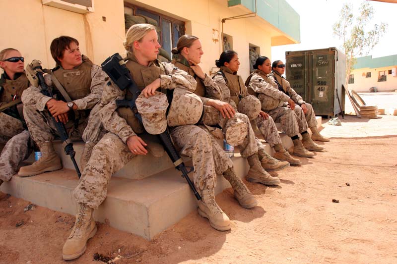 Female Marine officer Says NO to women in infantry ...