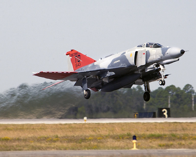 Old F-4 Bounces off Highway 98 | laststandonzombieisland