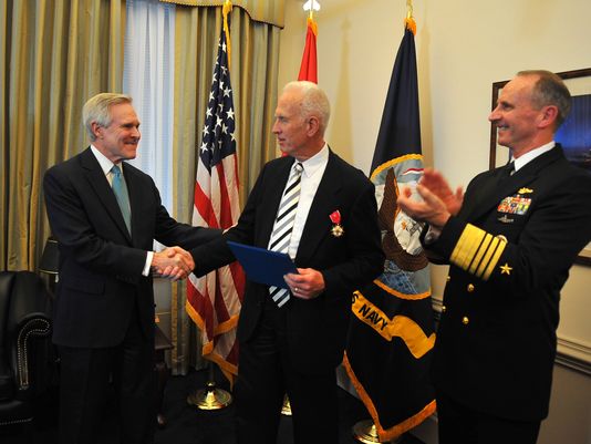 Navy sets the record straight, 72 years after the fact ...