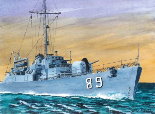 Warship Wednesday June 24, 2015: The hard times of a peacetime tin can ...