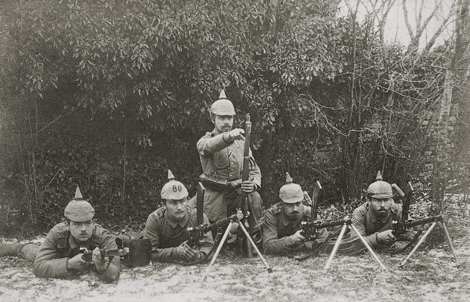 German Machine Guns Ww1
