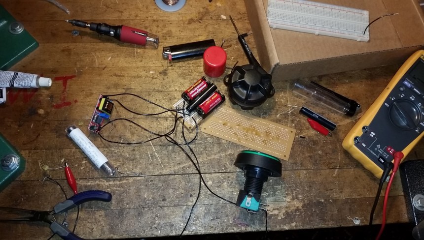 20mm single shot DIY Vulcan. Yup, you read that right ...