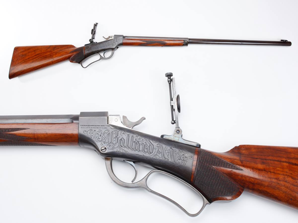 Ballard A-1 Mid Range Rifle in .40 63, go ahead and see if you can find ...