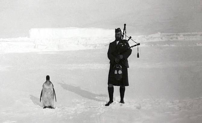 Gilbert Kerr, a member of the Scottish National Antarctic Expedition ...