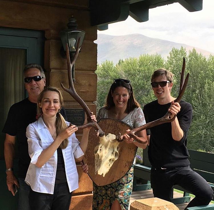 hunter thompson antlers | laststandonzombieisland