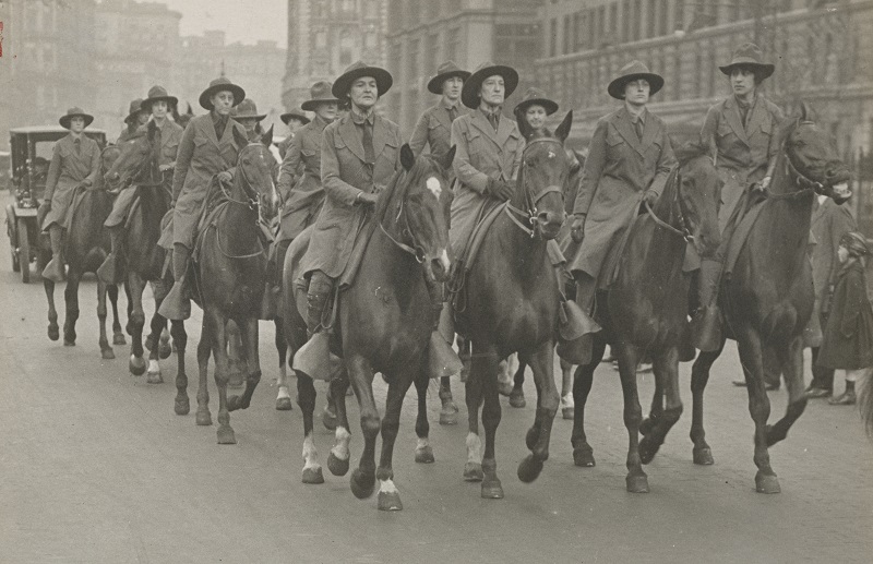 Cavalry Corps of the American Woman’s League for Self Defense ...