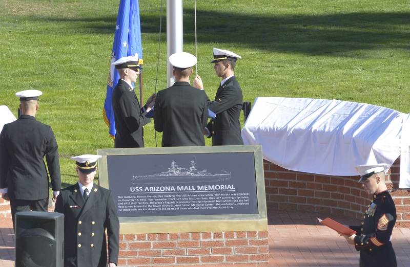 New USS Arizona Memorial Dedicated at University of Arizona ...