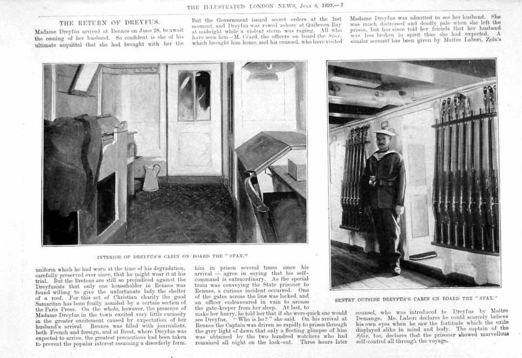 Drefus Rennes Cabin Sfax 1899 | laststandonzombieisland