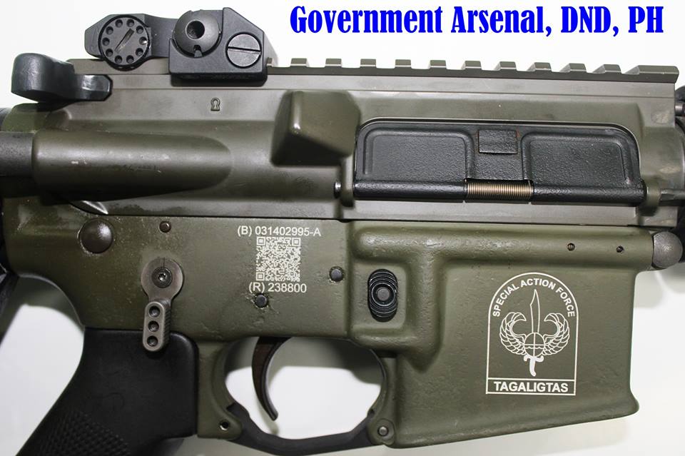 PNP SAF converting unserviceable M16A1 Rifles at Government Arsenal for ...