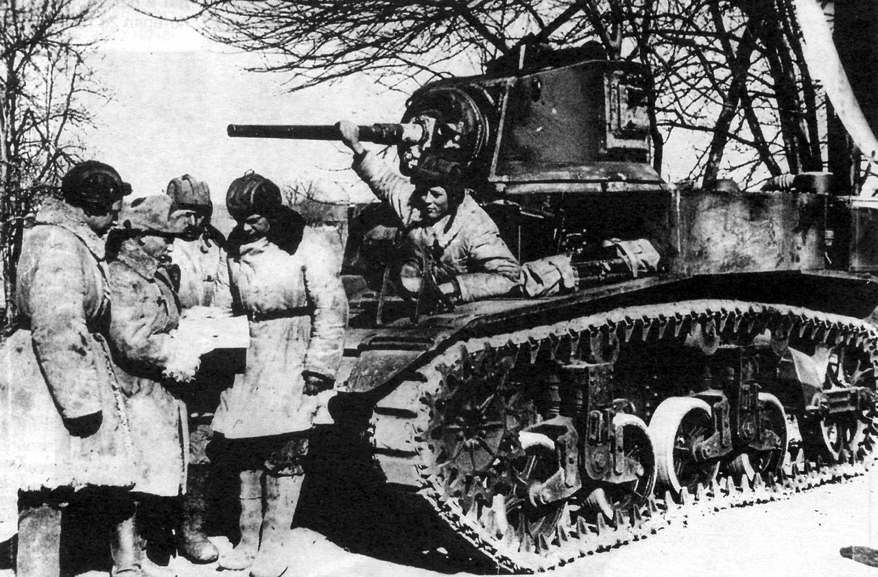 m3 stuart tank in soviet russian service stalingrad 1942 wwii ...