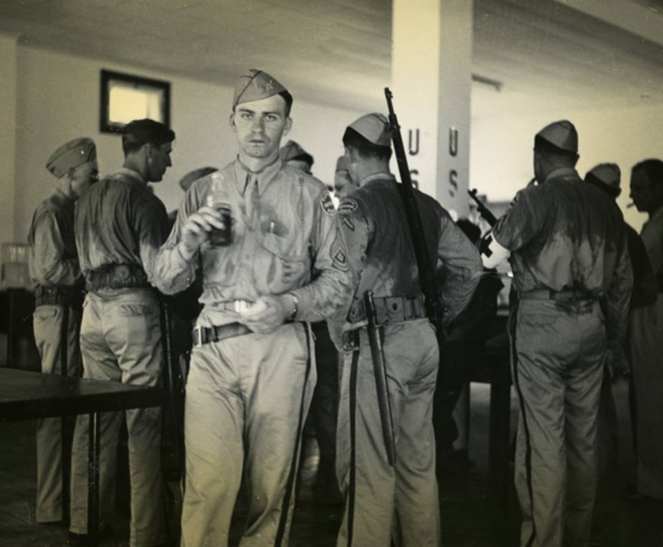 Florida Defense Force Personnel at U.S.O. militia home guard ...