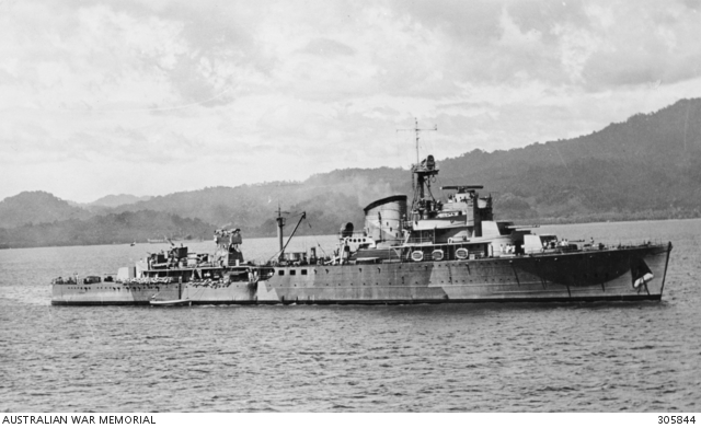 NETHERLANDS EAST INDIES. C.1941-02. STARBOARD SIDE VIEW OF THE DUTCH ...