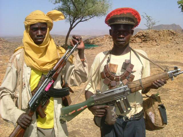 SIG 542 (7.62×51), in use in Tchad army in the 80s. modified ...
