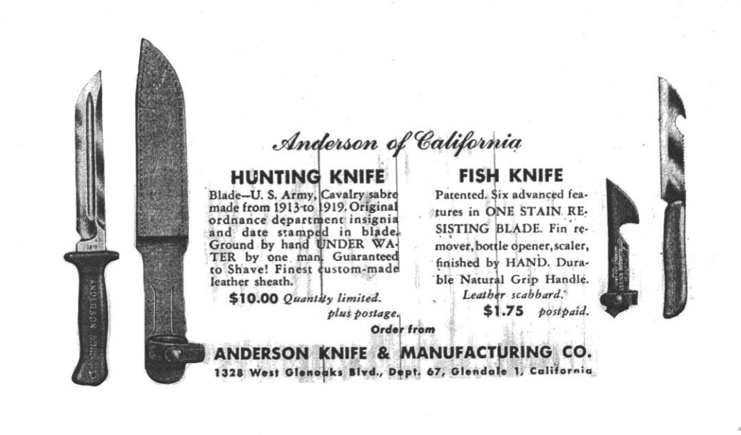 The Anderson ‘Patton’ knives of WWII | laststandonzombieisland