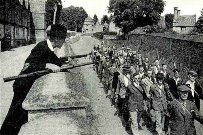 WW2 British Local Defence Volunteers. LDV home guard dads army ...