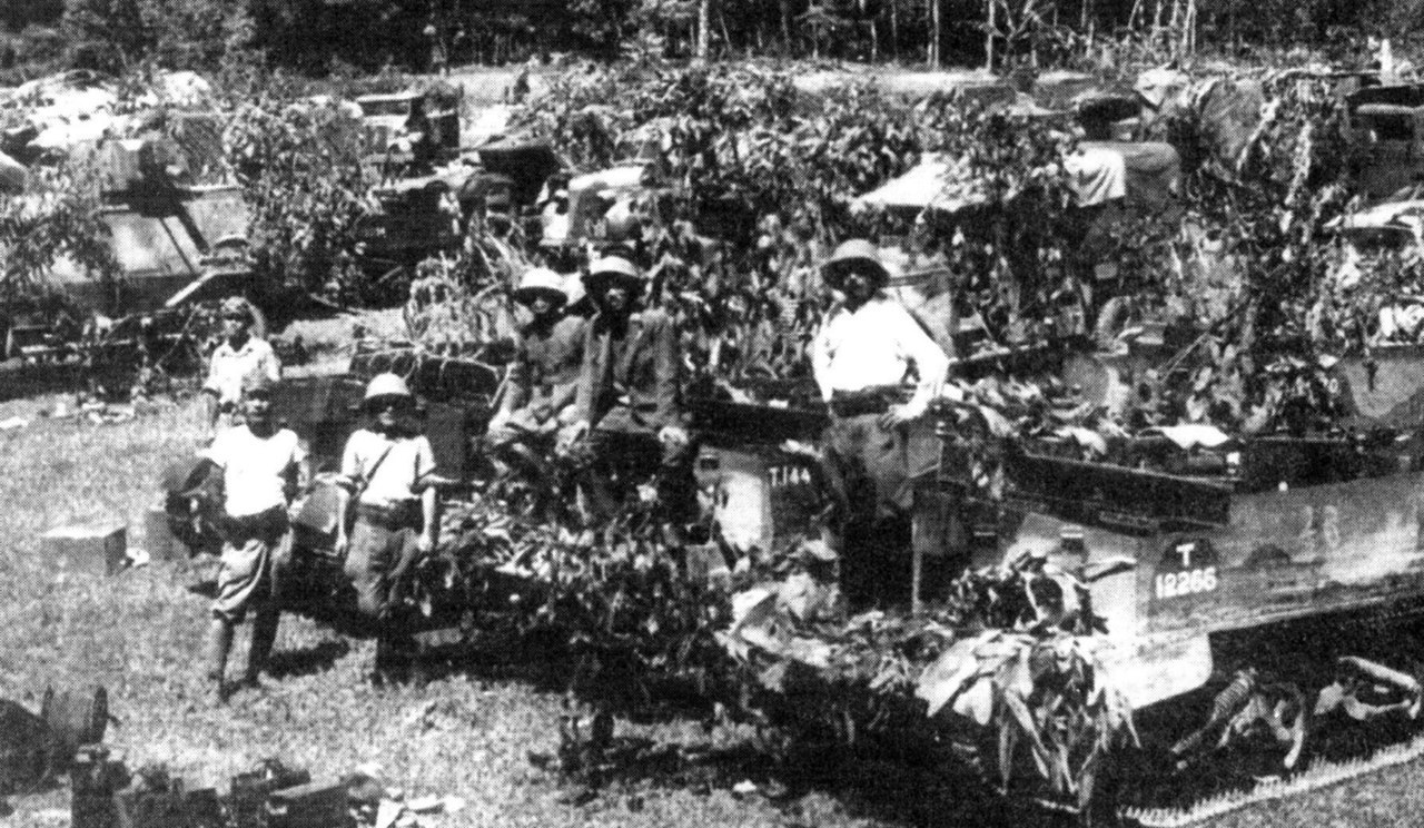 During the Malay campaign, Japanese troops captured a large number of ...