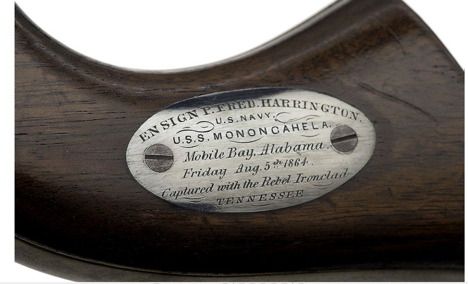 Leech & Rigdon Percussion Revolver Captured from the C.S.S. Tennessee ...