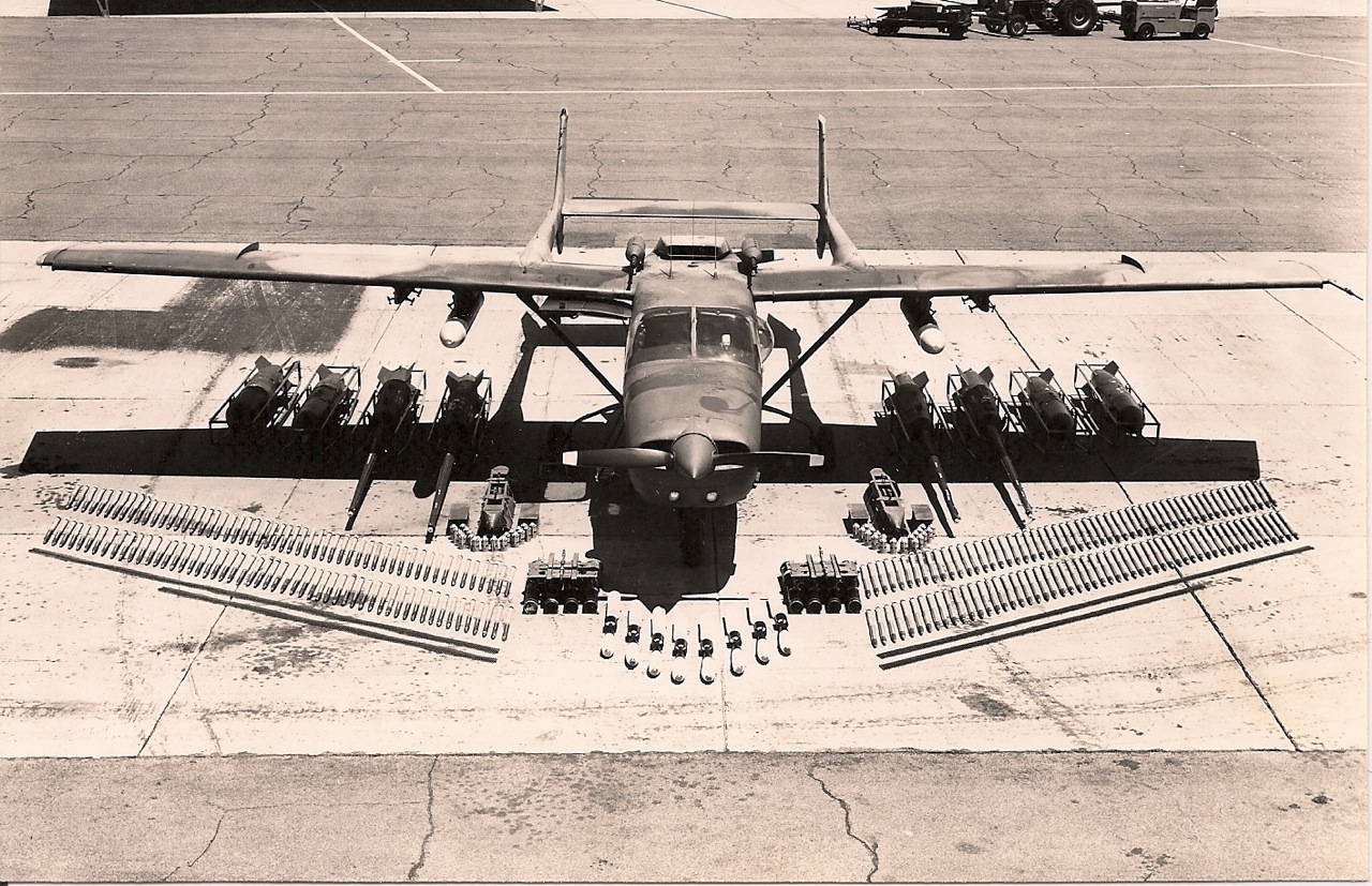 Cessna O-2 Skymaster c-337 Rhodesian Air Force Cessna 337 Lynx with a ...