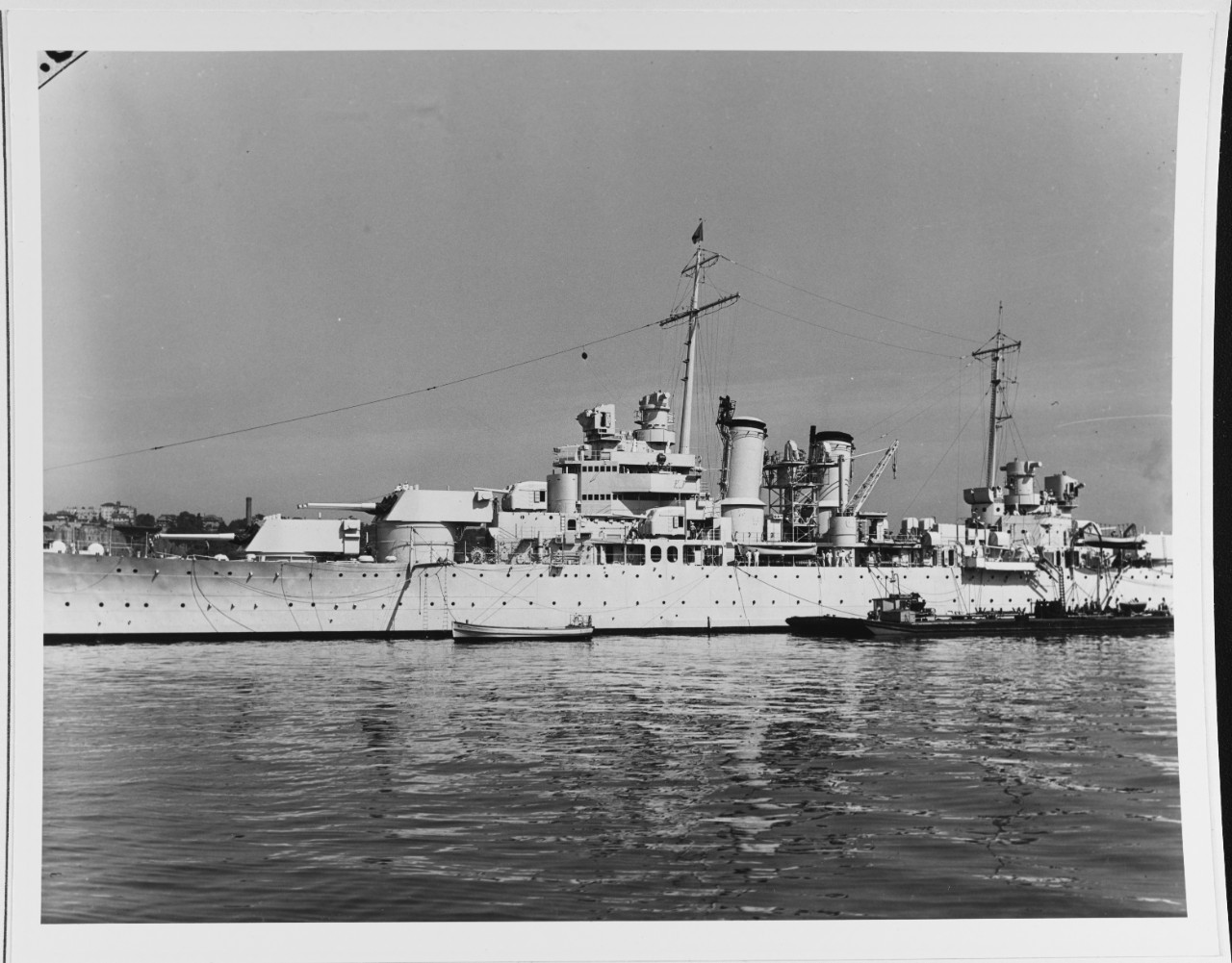 nh 66793 uss wichita (ca-45) about 1940. | laststandonzombieisland