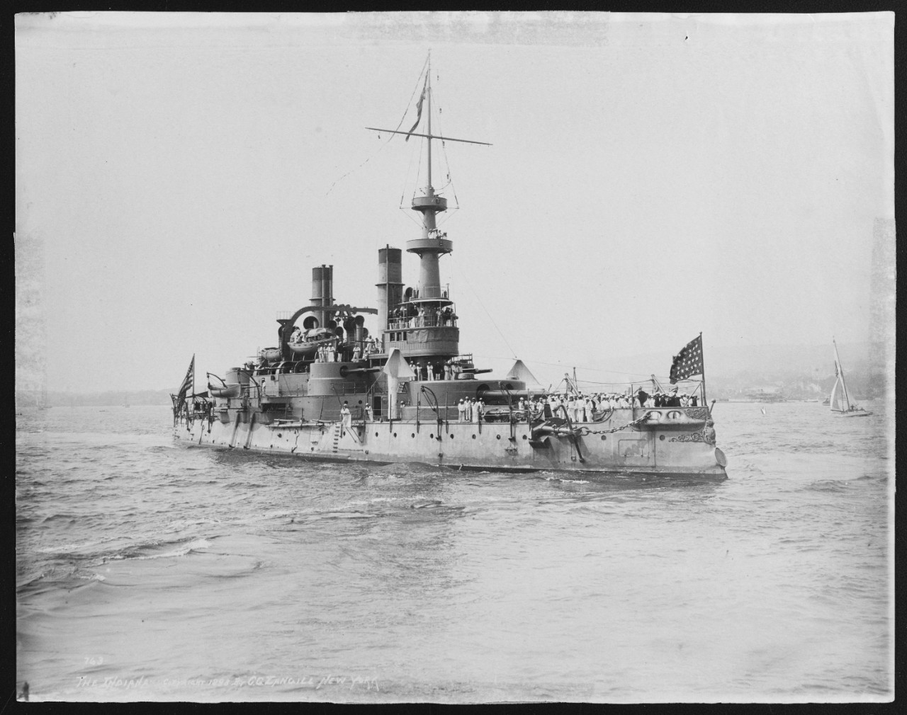 uss indiana battleship monopoly nh 105567 | laststandonzombieisland