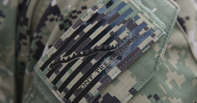 navy jack patch dont tread on me snake | laststandonzombieisland