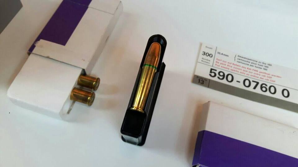 G150 sabotage rifle 41 Remi Mag with a 409gr bullet at subsonic ...