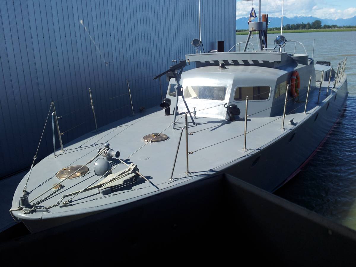 P-619 is a WW2 AVR crash boat MSC 63 foot British Columbia2 ...
