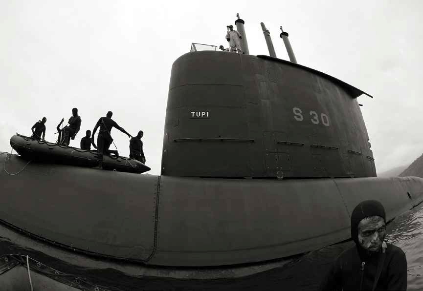 Brazilian submarine Tupi class S30 SSK German Type 209 frogmen commando ...