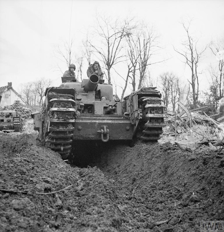 Churchill AVRE (Armoured Vehicle Royal Engineer) was a modified ...