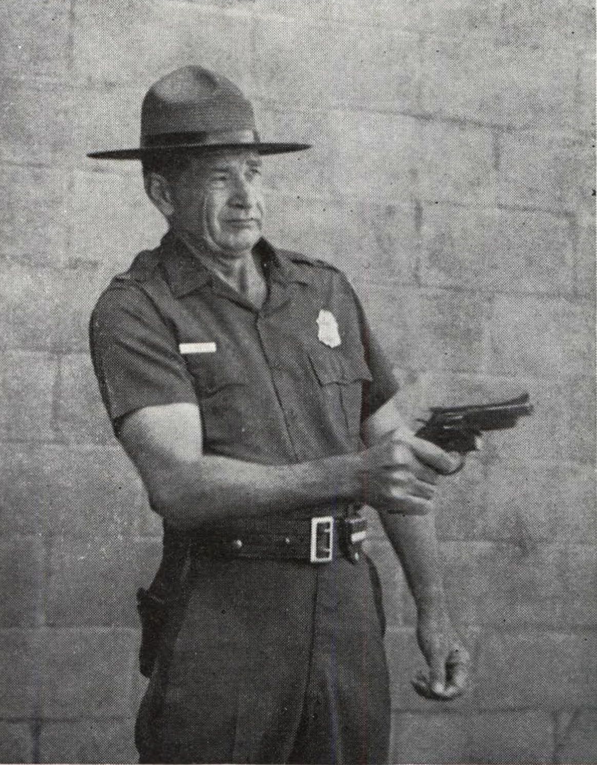 USBP officer William H. Bill Jordan SW 19 border patrol ...