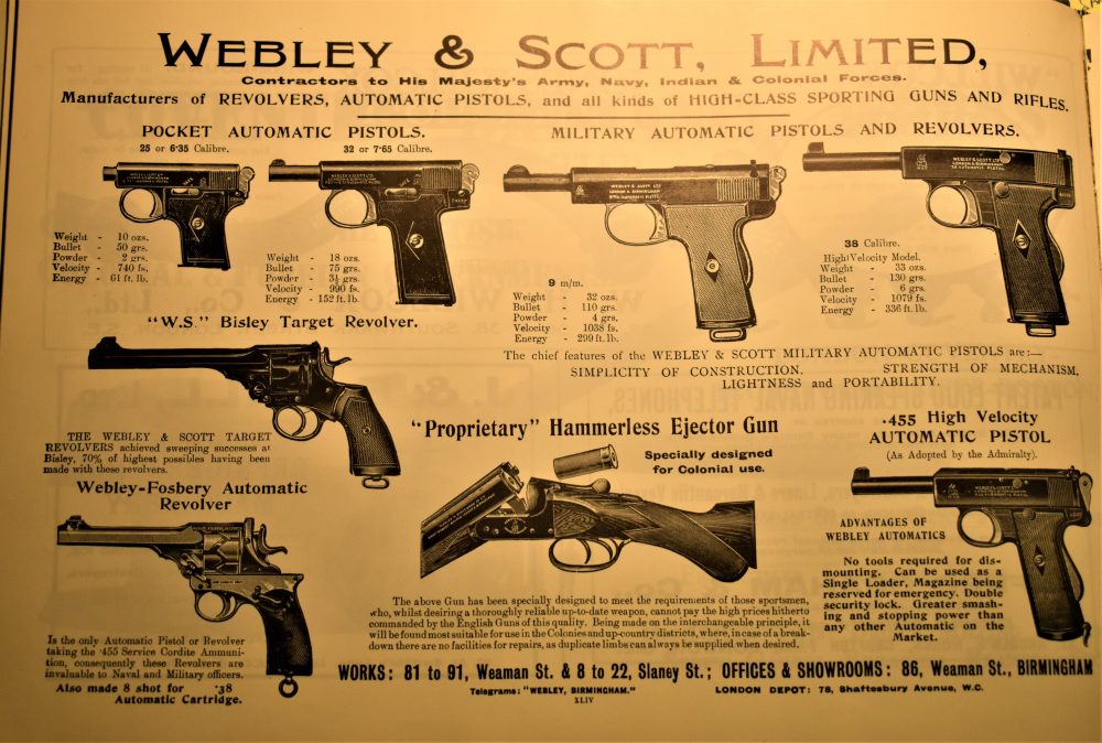 Reports of the final demise of Webley revolvers have been premature ...