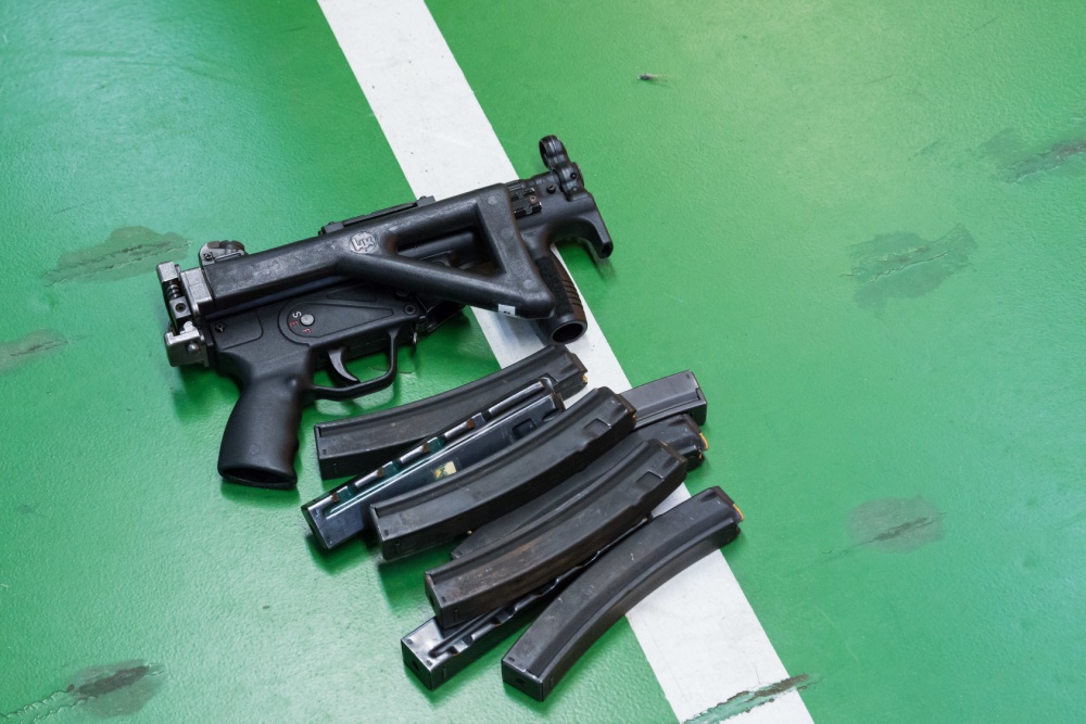 Heckler and Koch MP5K submachine gun Army SACEUR Security Detachment ...