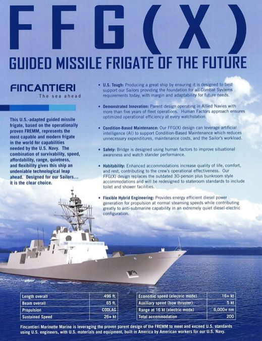 Navy goes FREMM for FF(X), or, Why FFG-62 Smells Like Spaghetti-Os ...