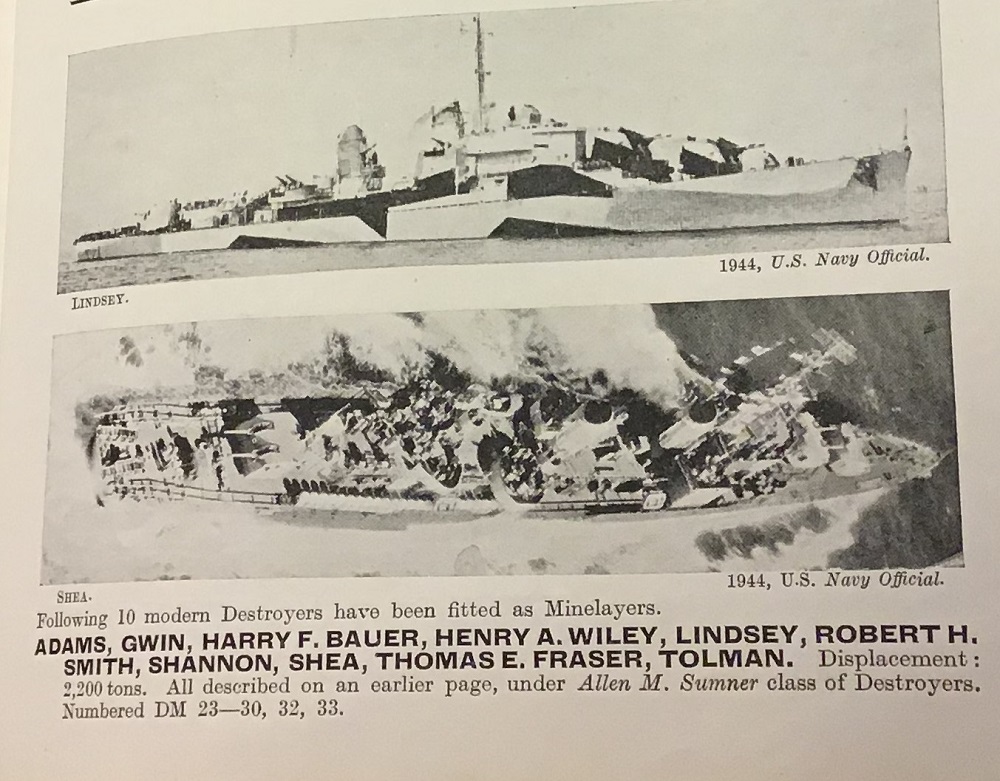 Robert Smith minelayer class destroyers | laststandonzombieisland