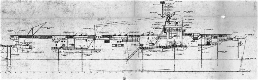 CVE-53, D79 – HMS Puncher – Booklet of General Plans, 1944, Bogue Class ...