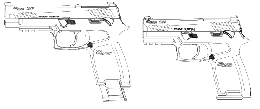 MHS M17 M18 Sig Sauer pistols via TACOM | laststandonzombieisland