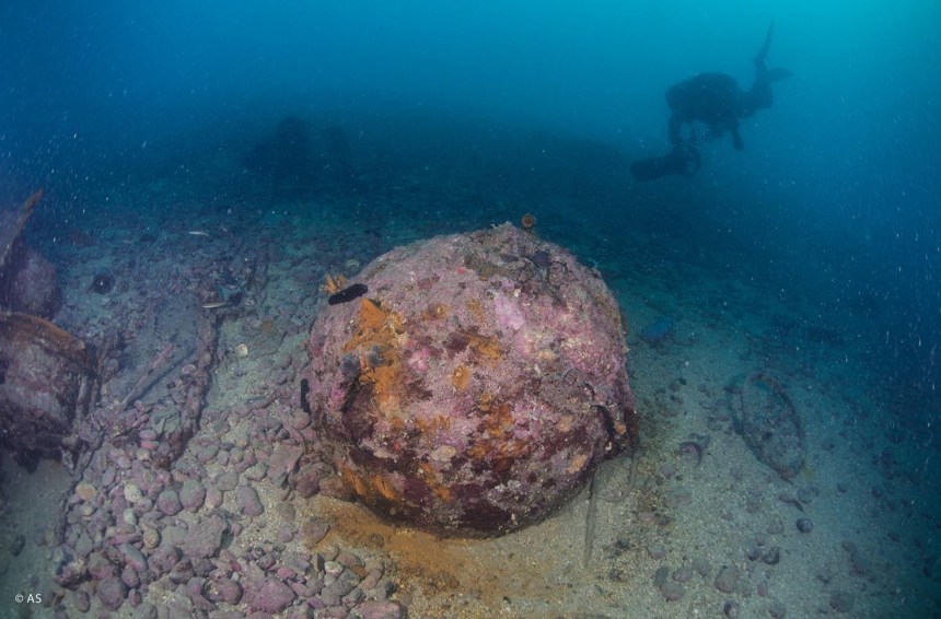German UMB Naval mine (Rijeka Croatia). | laststandonzombieisland