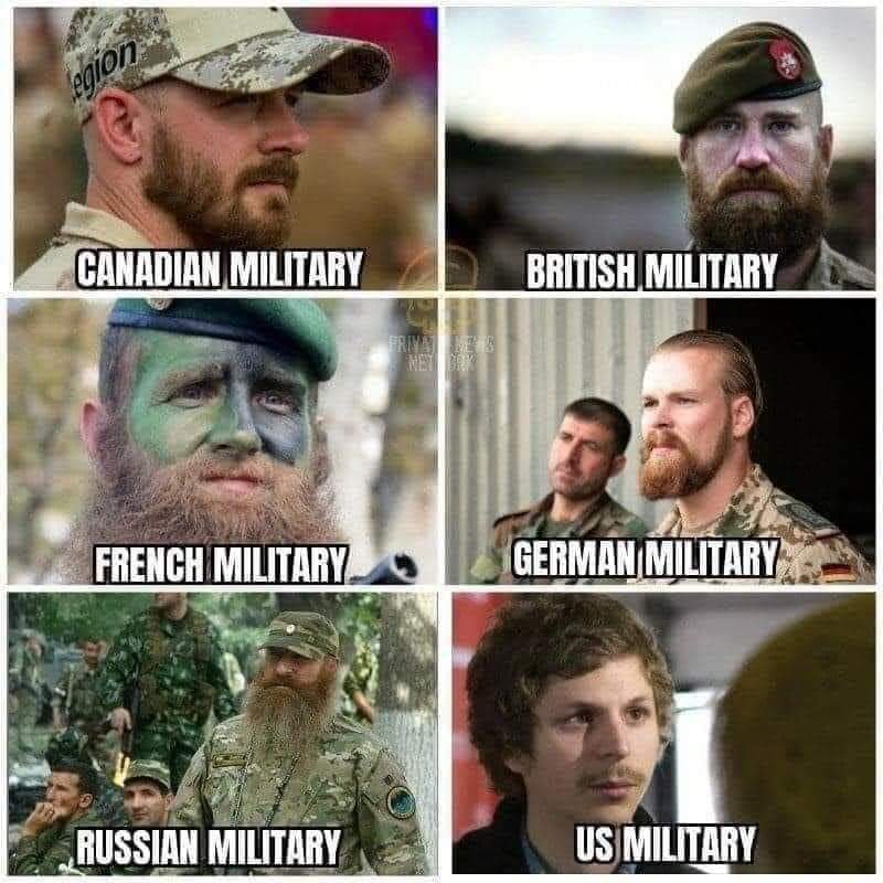 beards in the army | laststandonzombieisland