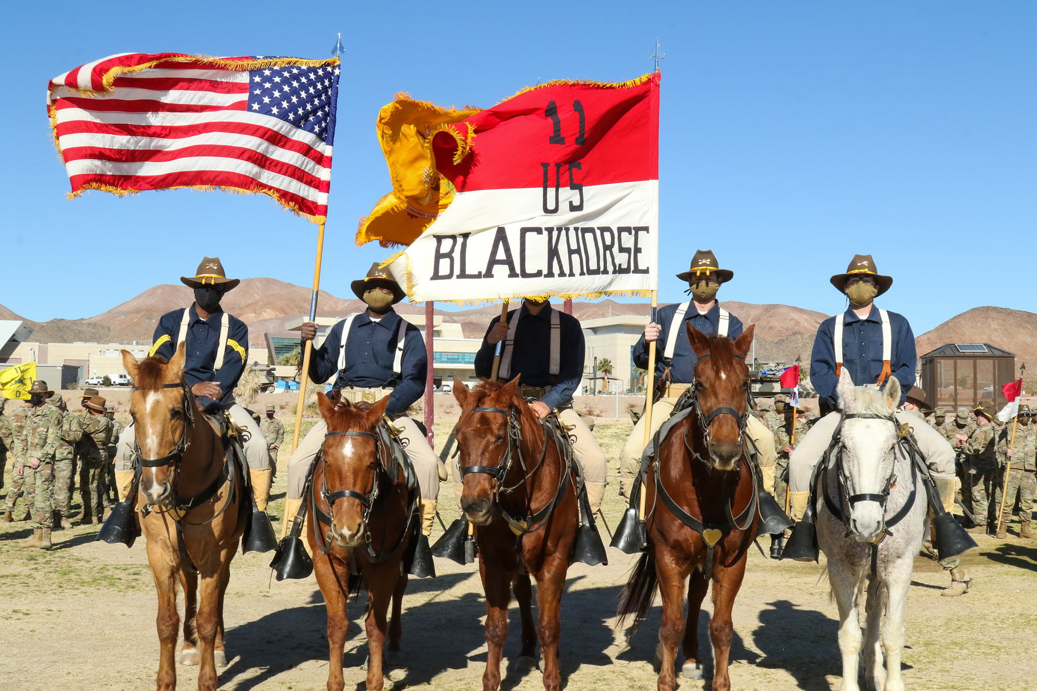 11th ACR mounted honor guard 120th anniversary Feb 2021 ...