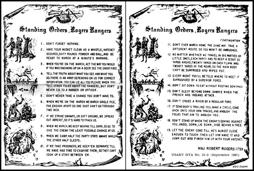 The Ghost of Robert Rogers, now taking the Queen’s schilling ...