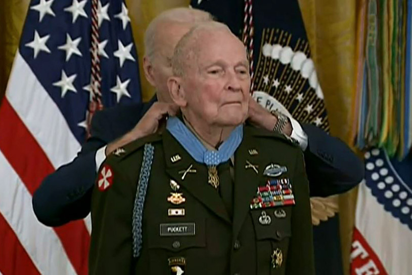 Col. (Ret.) Ralph Puckett Jr., new to the MOH at age 94 ...