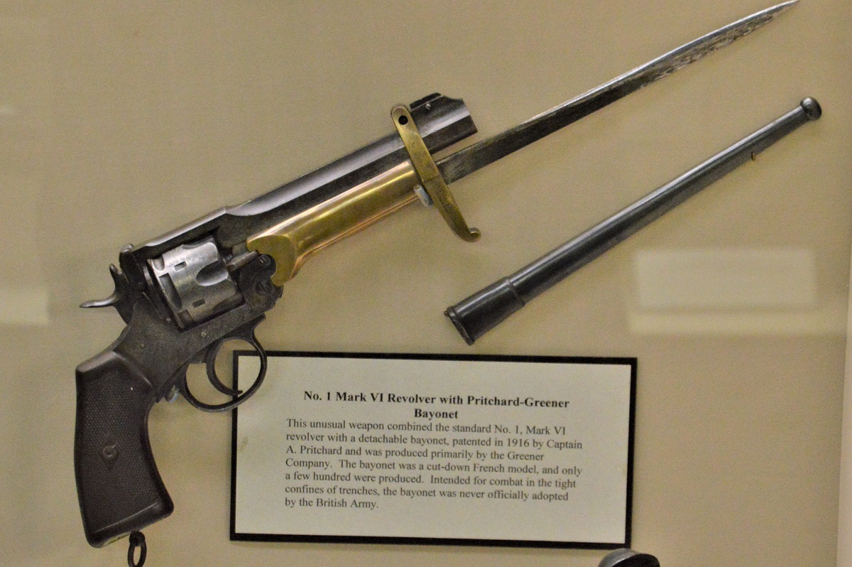 revolver with bayonet | laststandonzombieisland