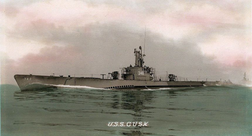 First Publicity Photo USS Cusk 1946 | laststandonzombieisland