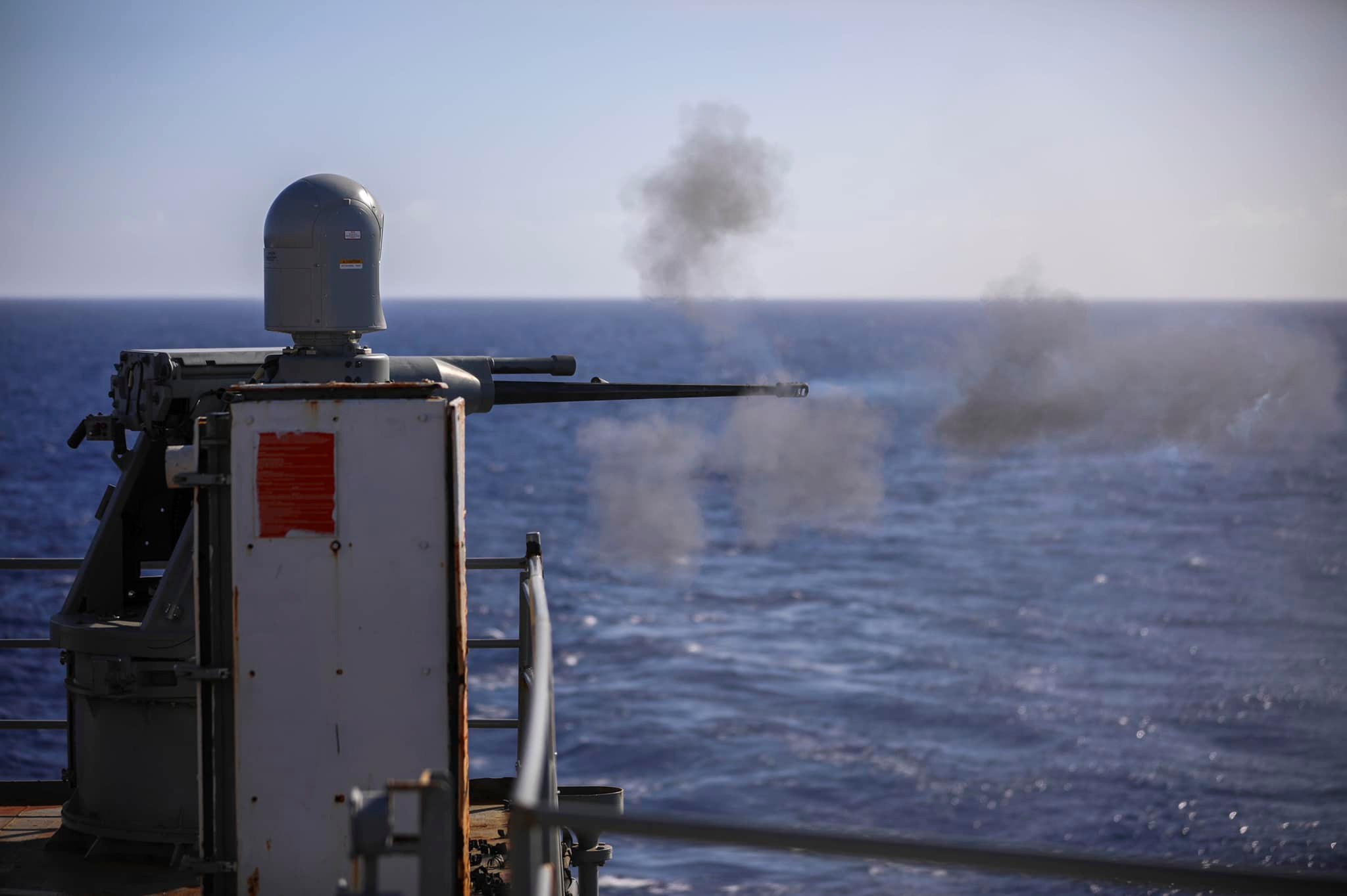 USS Emory S Land (AS 39) MK 38 | laststandonzombieisland