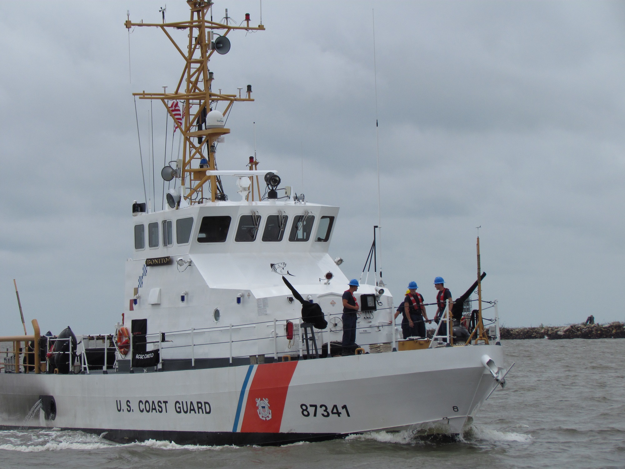 Three low-mileage USCG 87-foot Patrol Boats Headed South, like Forever ...