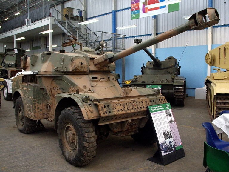 AML 90 Argentine Panhard circa 1966 production captured in Falklands ...