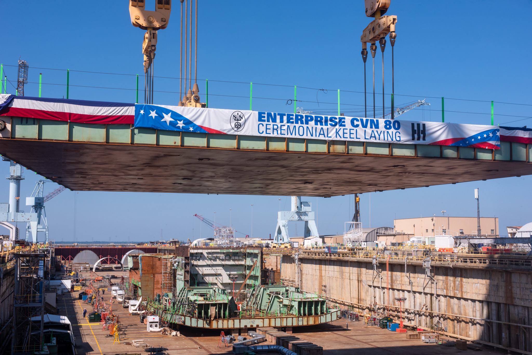 keel laying for Enterprise CVN80a | laststandonzombieisland