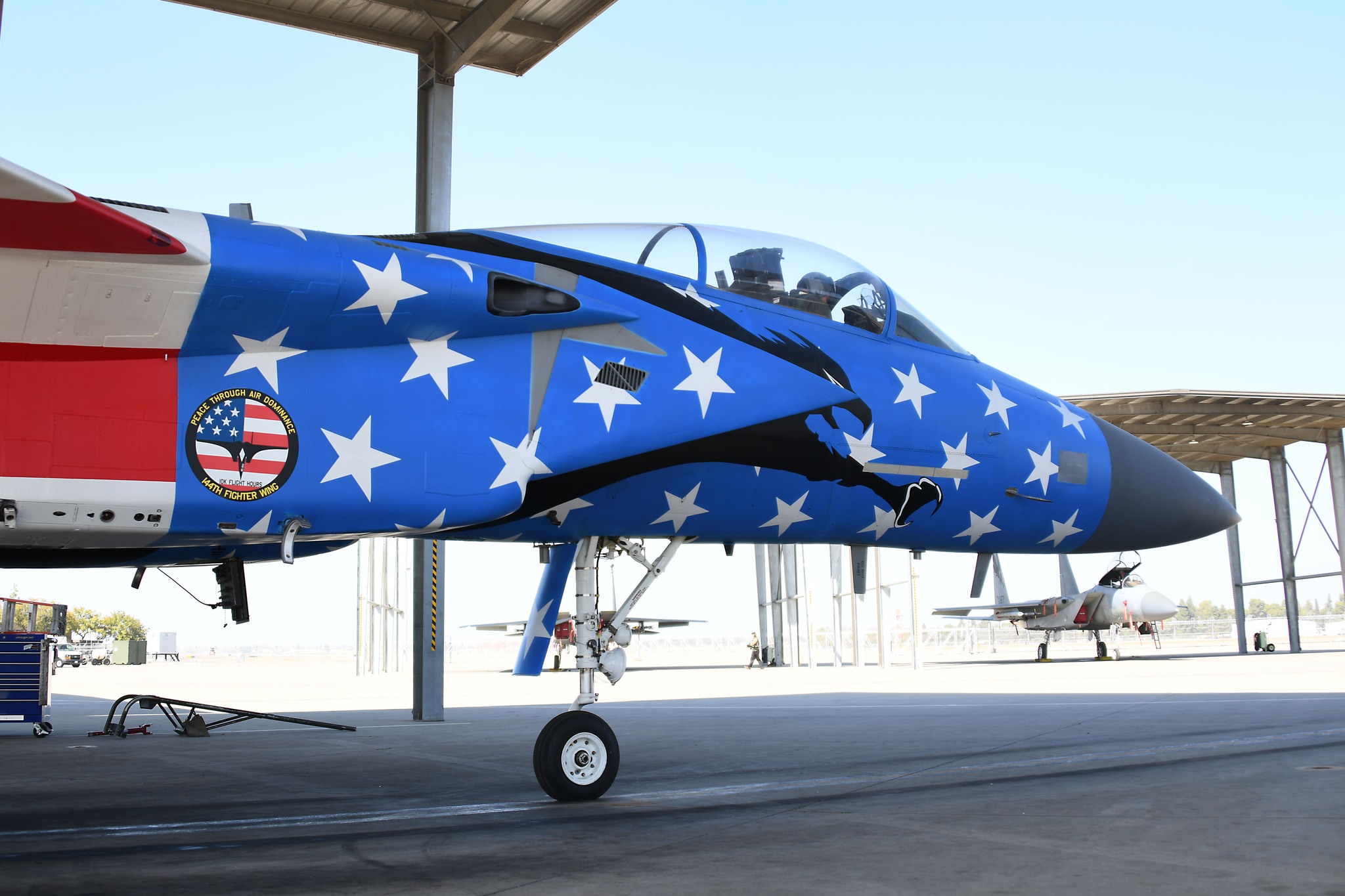 144th Fighter Wing F-15C Stars Stripes Oct 2022 a | laststandonzombieisland