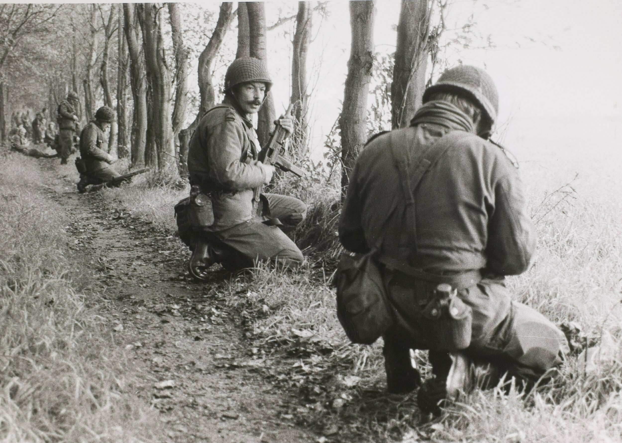 Dutch UZI 1980 Vrijwilligers van het Korps Nationale Reserve AKL061670 ...