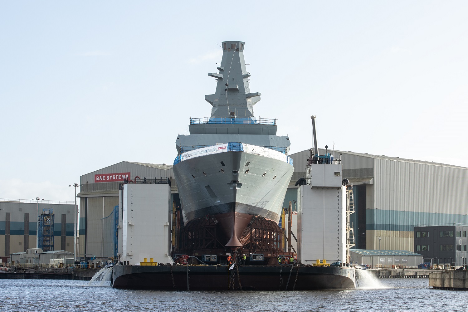 Ninth (and Third Frigate) HMS Glasgow to hit the water ...
